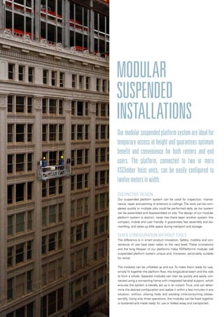 Suspended Platform Systems (EN) | PDF