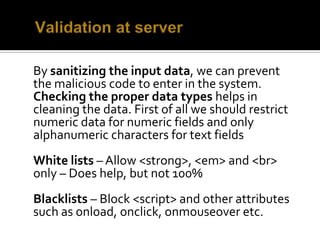 Cross Site Scripting ( XSS) | PPTX