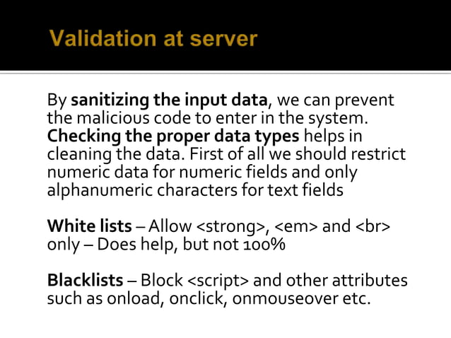 Cross Site Scripting ( XSS) | PPTX | Web Development | Internet