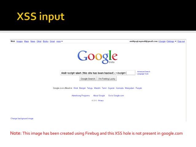 Cross Site Scripting Xss Pptx Web Development Internet