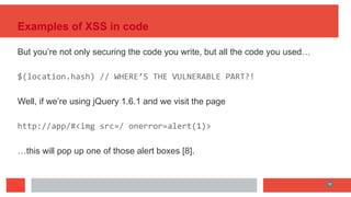 Cross Site Scripting: Prevention and Detection(XSS) | PPTX