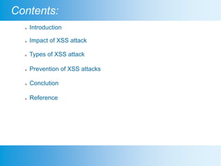 Xss ppt | PPT