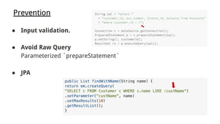 Xss and sql injection | PDF | Web Development | Internet