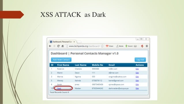 Xss attack