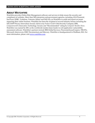 Xss Explained | PDF | Web Development | Internet