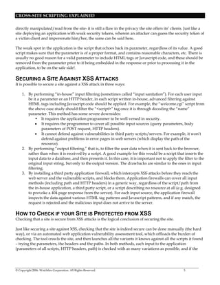 Xss Explained | PDF | Web Development | Internet