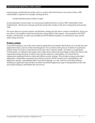 Xss Explained | PDF | Web Development | Internet