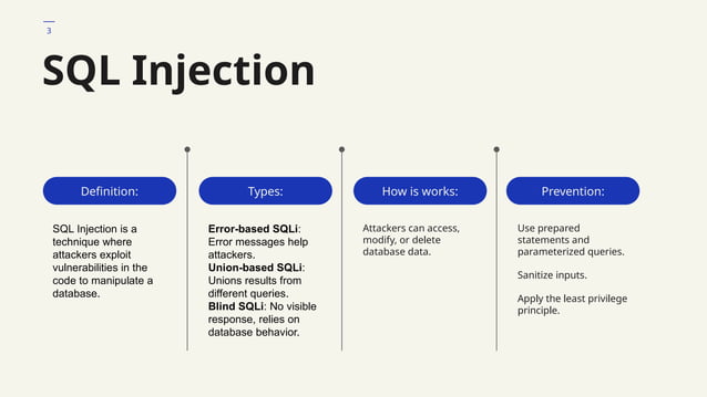 XSS & SQL InjectionXSS & SQL Injection.pptx