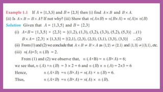 X std maths - Relations and functions (ex 1.1) | PPT