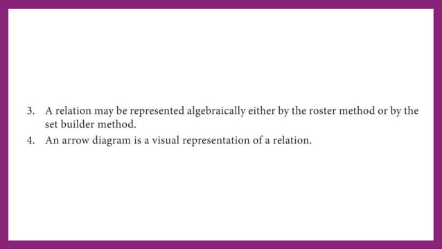 X std mathematics - Relations and functions (Ex 1.2) | PPT