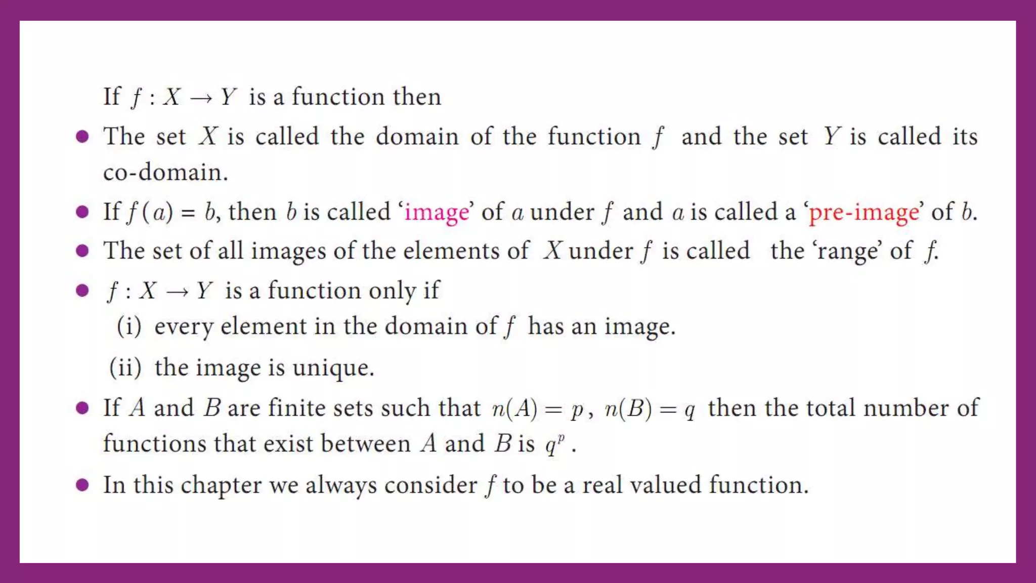 X std maths - Relations and functions (ex 1.3) | PPT | Free Download