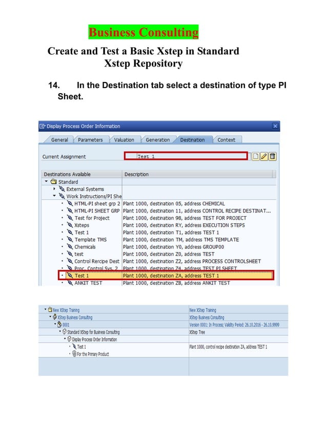 Create SAP Xstep - SAP PP-PI | PDF | Education