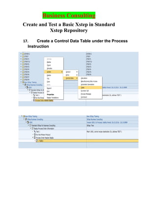 Create SAP Xstep - SAP PP-PI | PDF