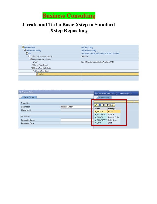 Create SAP Xstep - SAP PP-PI | PDF | Education