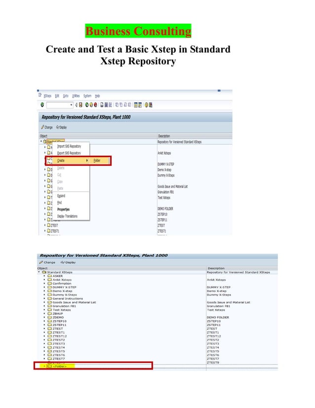 Create SAP Xstep - SAP PP-PI | PDF | Education
