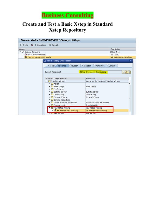 Create SAP Xstep - SAP PP-PI | PDF | Education