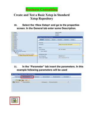 Create SAP Xstep - SAP PP-PI | PDF
