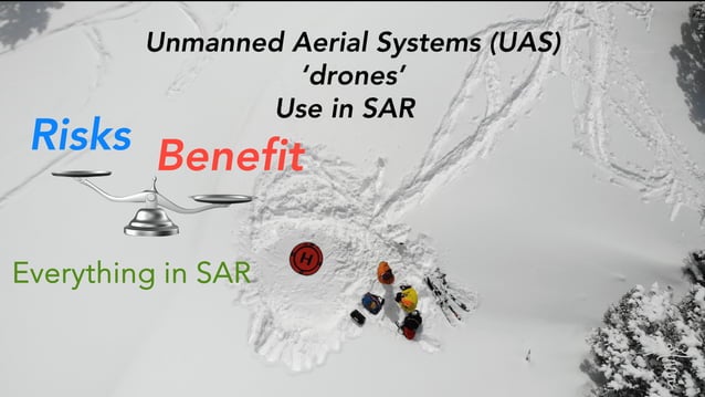 Unmanned aerial systems "drones" - increasing SAR response capability ...