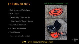 Unmanned aerial systems "drones" - increasing SAR response capability ...