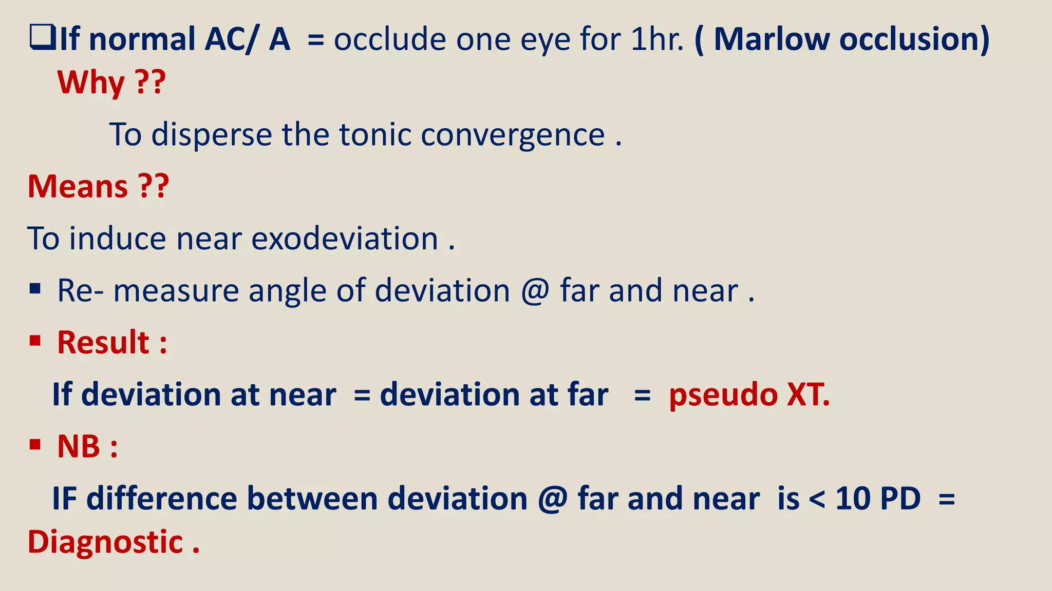 XT ( exotropia) | PPTX