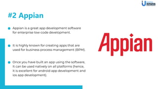 App development software | PPT