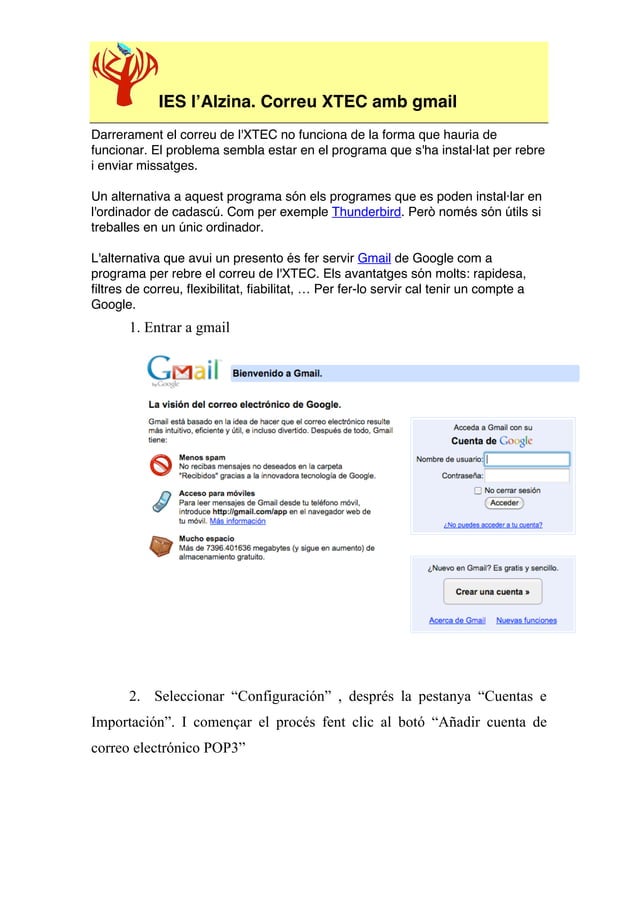 Xtec A Gmail[1] | PDF