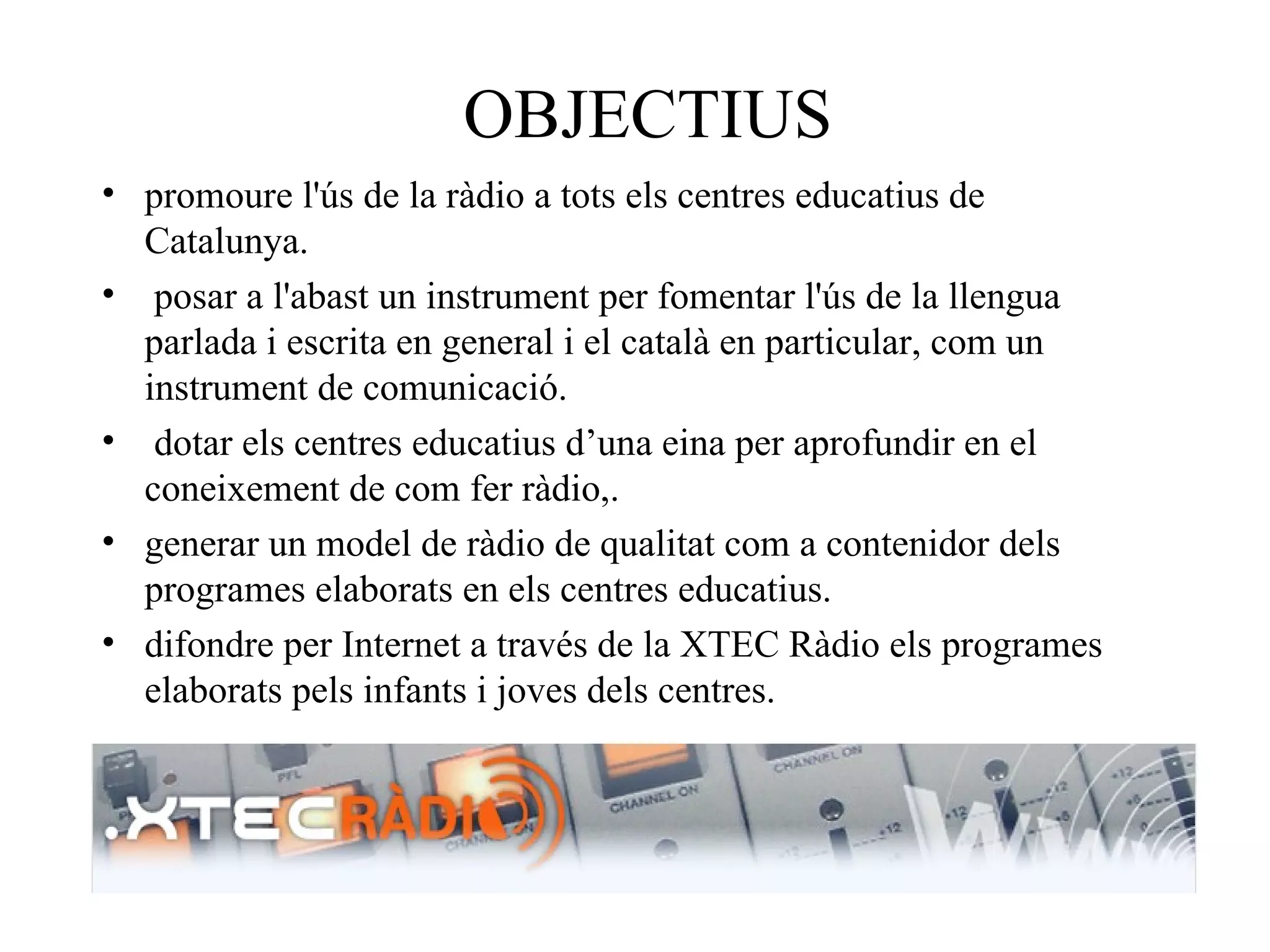 Xtec Radio | PPT