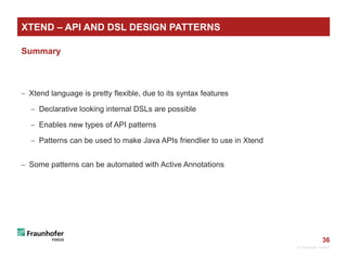 Xtend api and_dsl_design_patterns_eclipse_confrance2016 | PPT