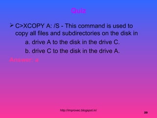 Xternal commands.31