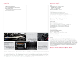 2012 Nissan Xterra Brochure | PDF