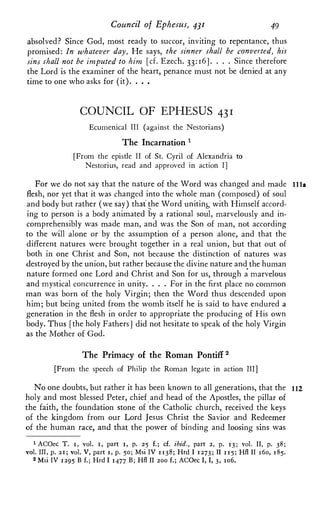 Enchiridion symbolorum - The sources of Catholic dogma (EN) | PDF