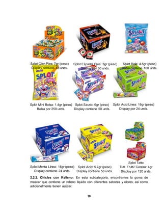 Chicles XTIME Colombina | DOCX