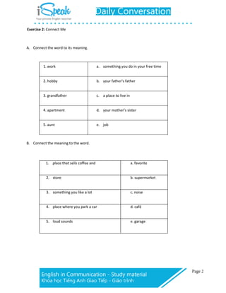 Chapter 1 unit 5. review | PDF