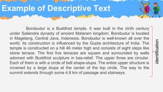 DESCRIPTIVE TEXT | PPT