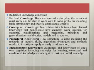 Bloom’s taxonomy | PPTX