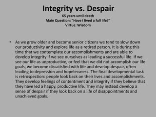 Erik Erikson-Stages of Development | PPTX