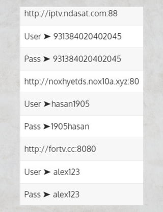 Xtream Codes IPTV List | PDF