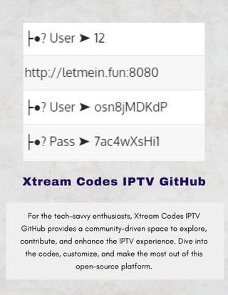 Xtream Codes IPTV List | PDF