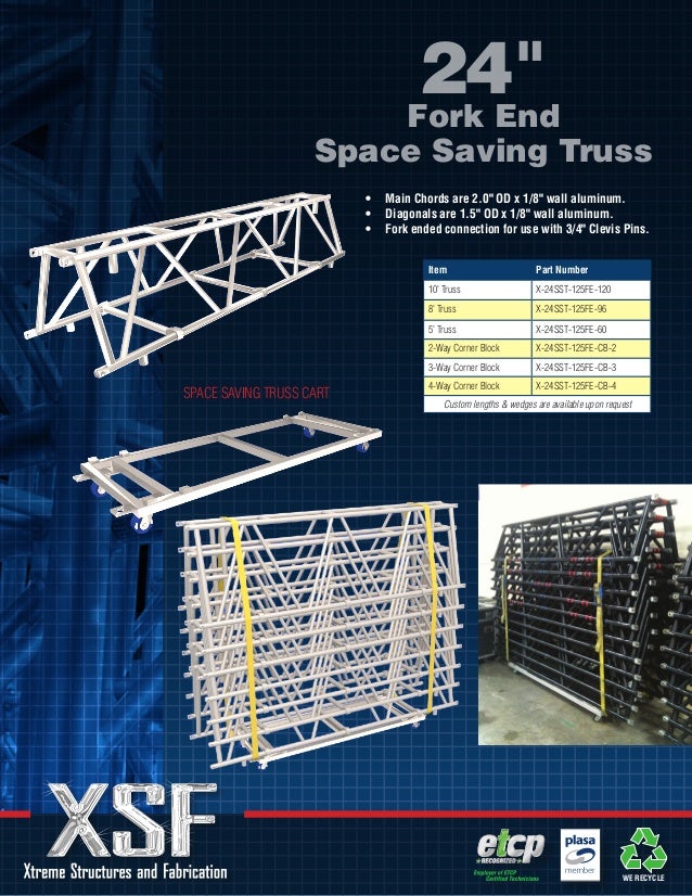 XFS - Xtreme Structure and Fabrication - Symtems Truss/ Box Truss