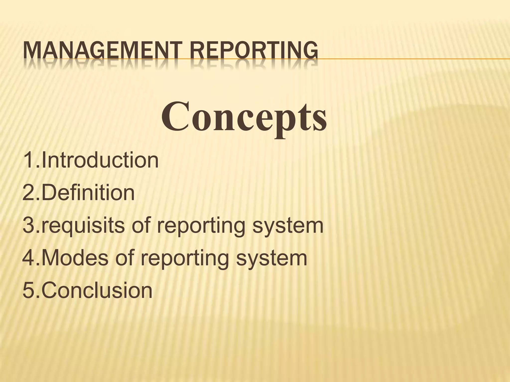 Management report.ppt