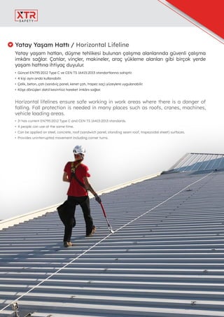 XTR Safety Fall Protection Systems - Horizontal Lifeline and Vertical ...