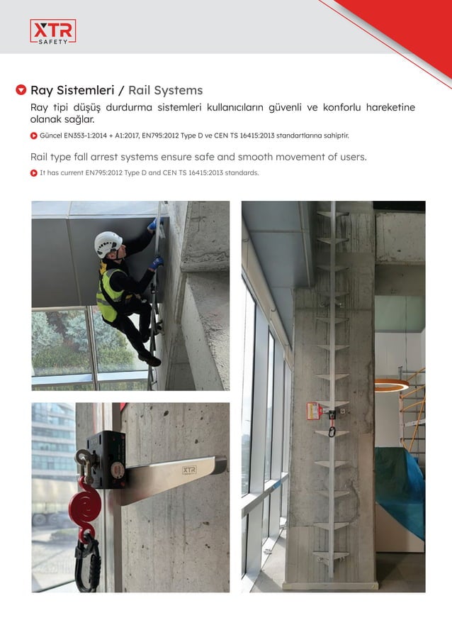 XTR Safety Fall Protection Systems - Horizontal Lifeline and Vertical ...