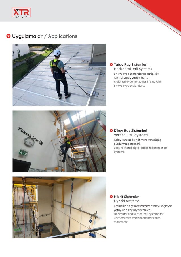 XTR Safety Fall Protection Systems - Horizontal Lifeline and Vertical ...