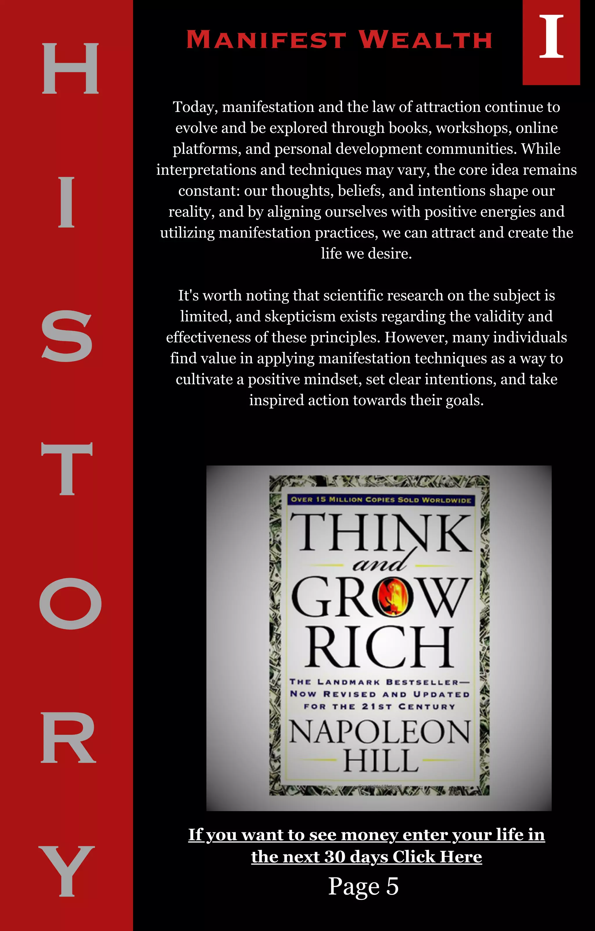 Manifest Wealth | PDF