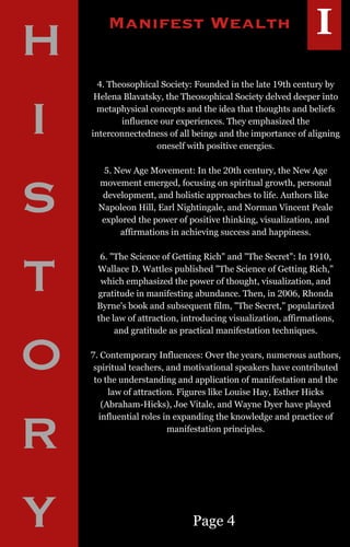 Manifest Wealth | PDF | Spirituality | Religion & Spirituality