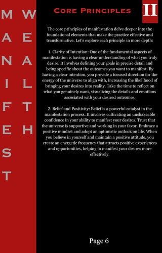 Manifest Wealth | PDF | Spirituality | Religion & Spirituality