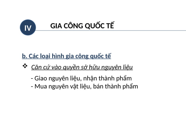 Xuat nhap khau 1 - ve quy trinh xuat nhap khau | PPT