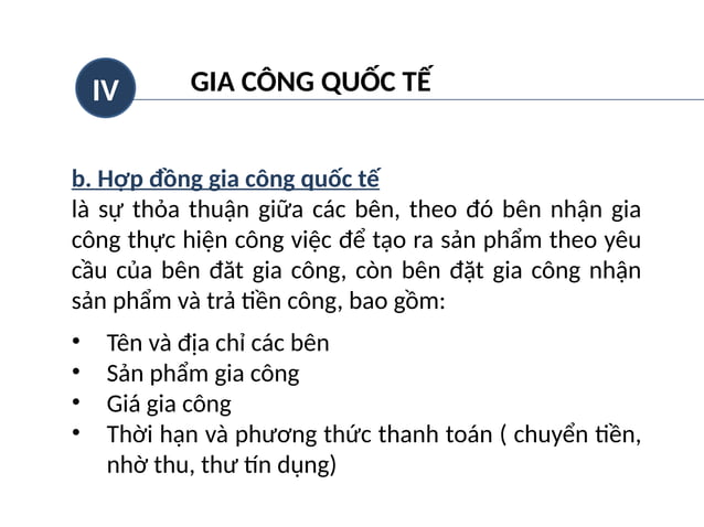 Xuat nhap khau 1 - ve quy trinh xuat nhap khau | PPT