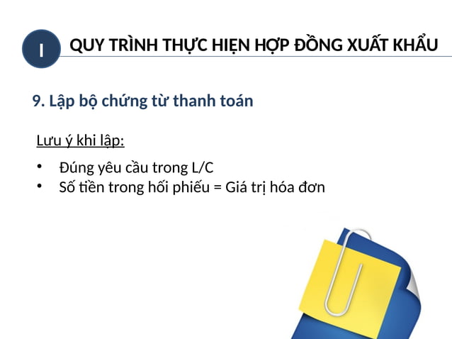 Xuat nhap khau 2- ve quy trinh xuat nhap khau | PPT